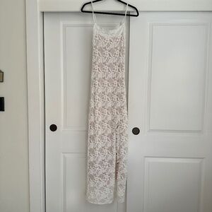 Nightcap | Dresses | Nightcap Clothing White Lace Maxi Dress | Poshmark